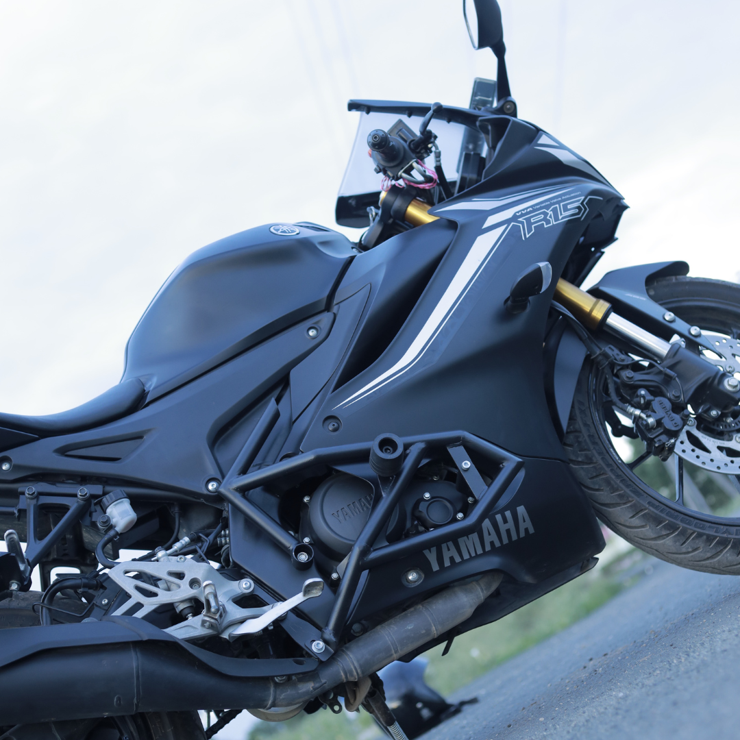 YAMAHA R15-V4 RETRO CRASH GUARD – Mtechnics